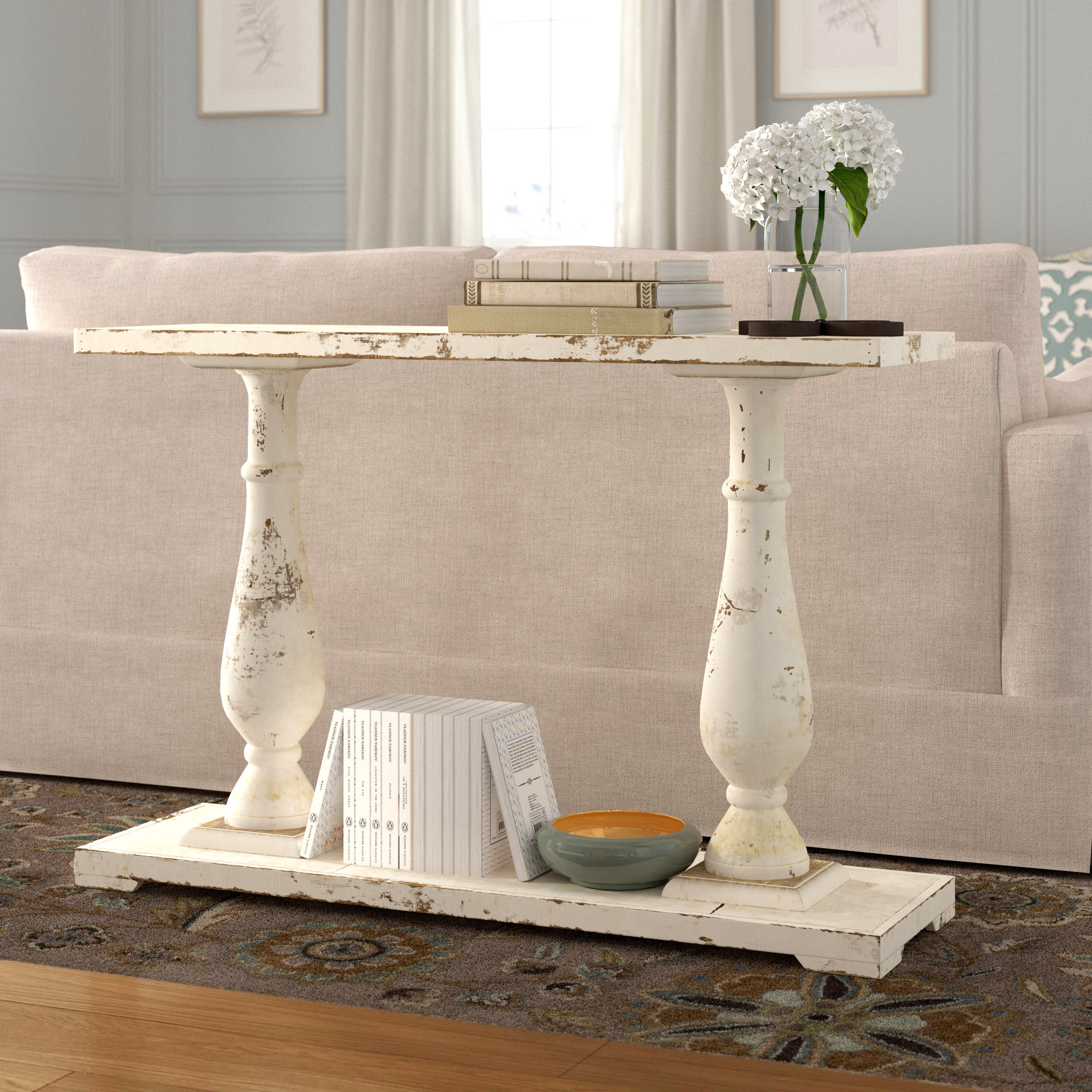 White wood accent table store